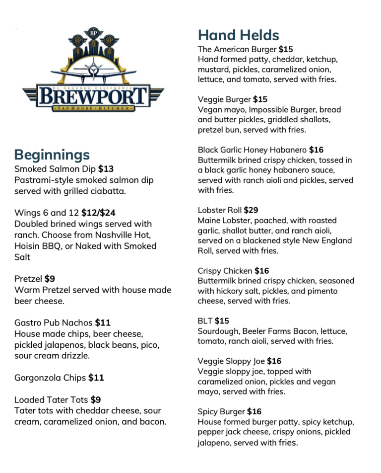 Brewport Taphouse & Kitchen - Self-pour Craft Beers and more